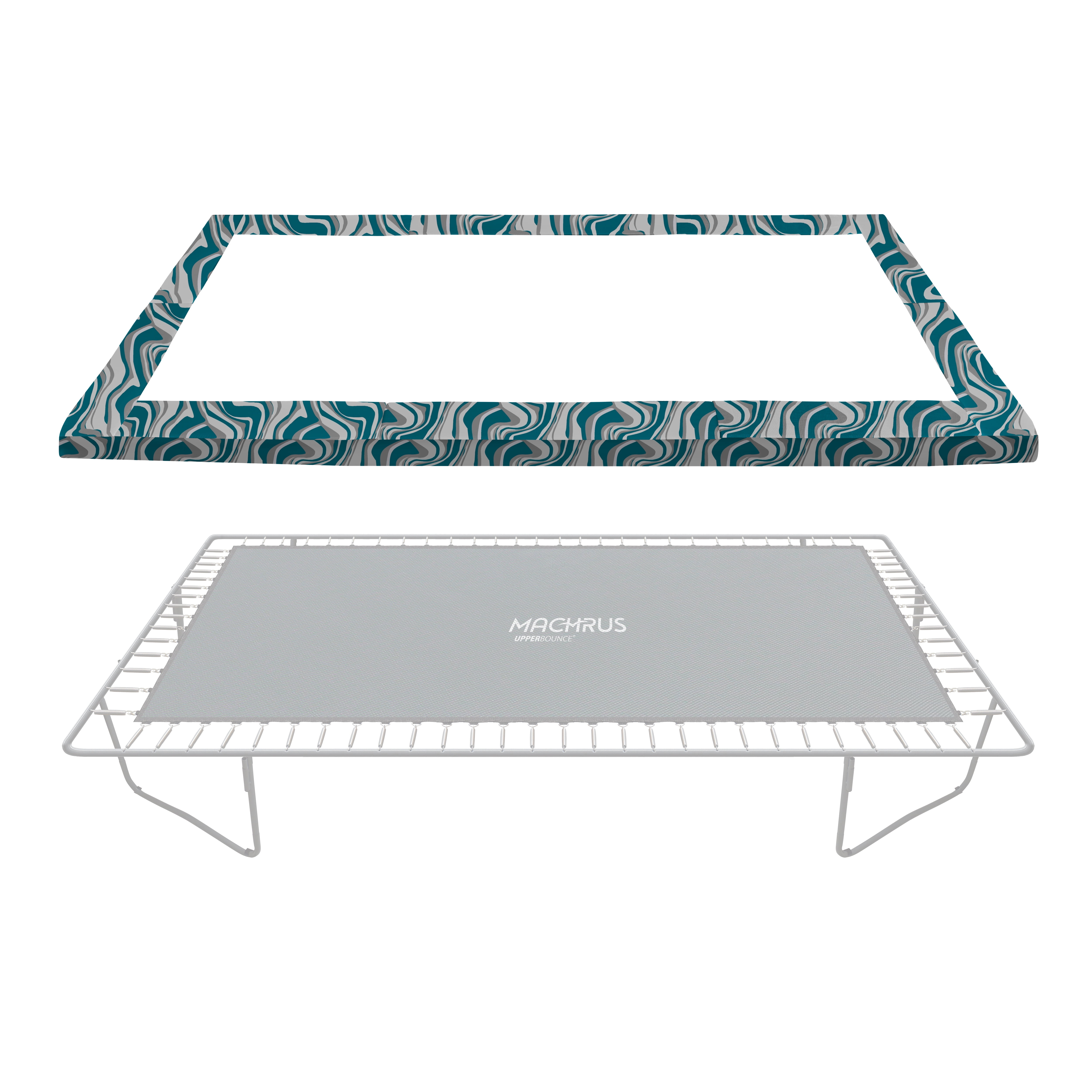 Machrus Upper Bounce Trampoline Pad - Trampoline Spring Cover ...