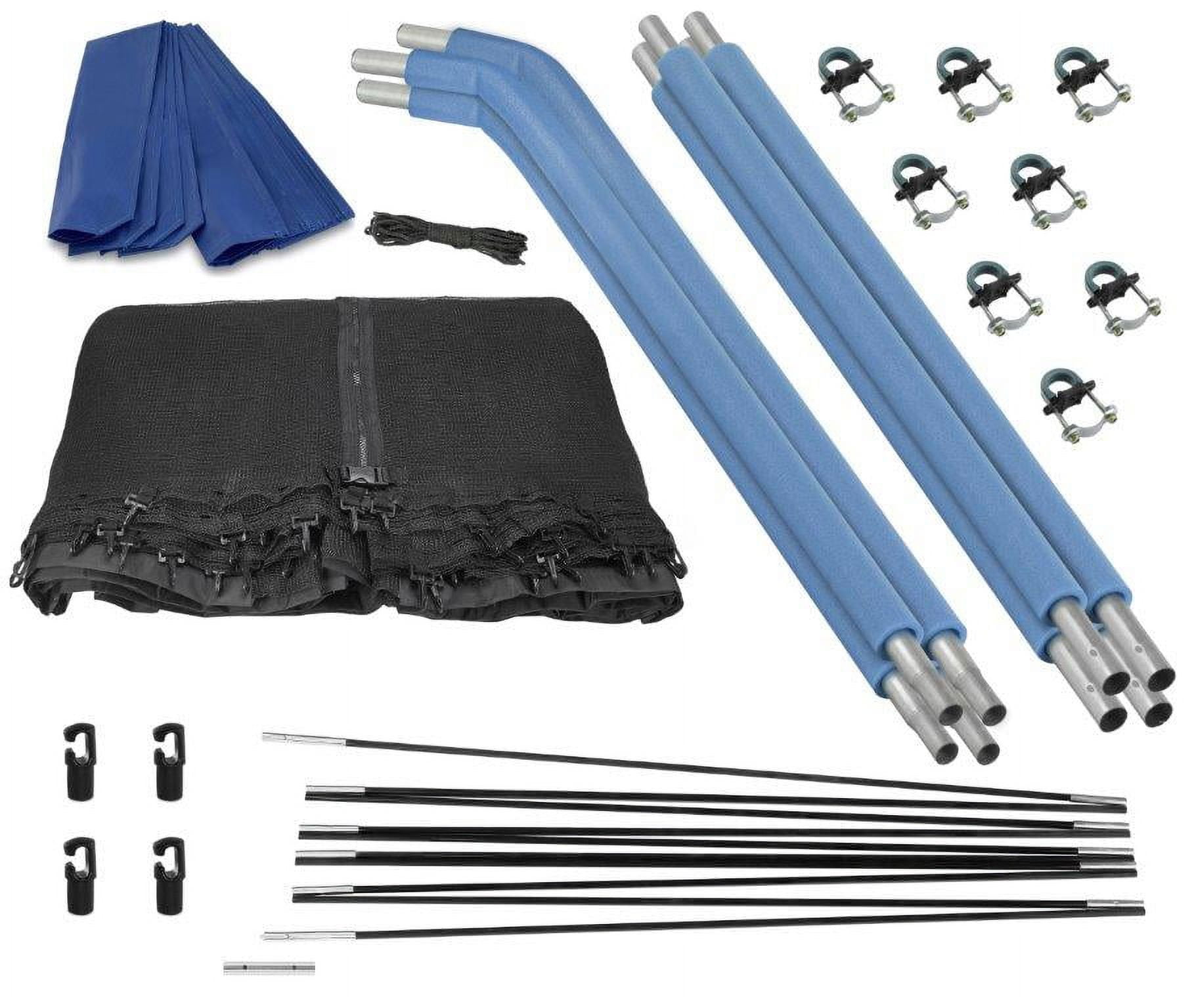 Machrus Upper Bounce Trampoline Safety Enclosure Set including ...