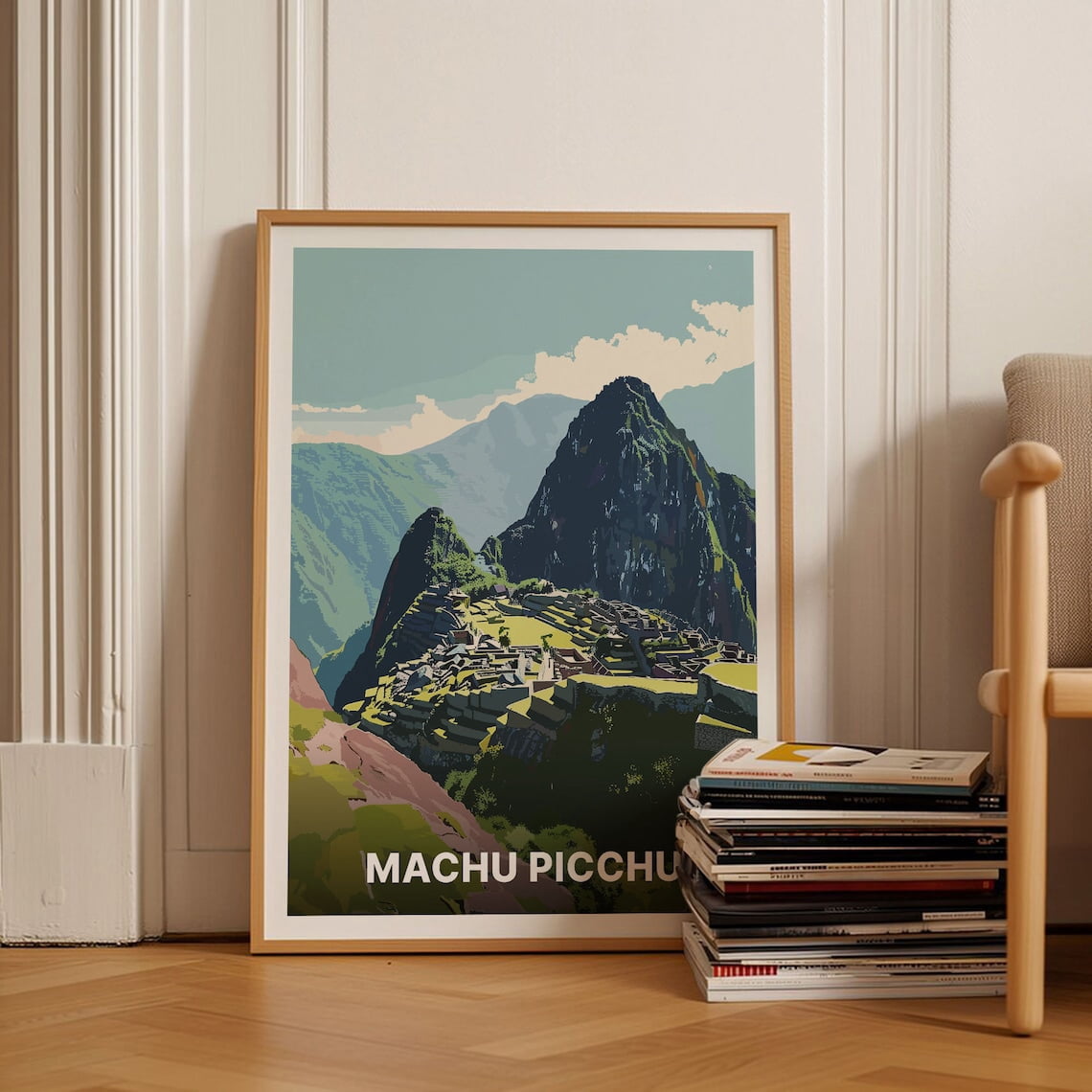 Machu Picchu Peru Adventure Travel Wall Art 3, Unframed Canvas 8x10in ...