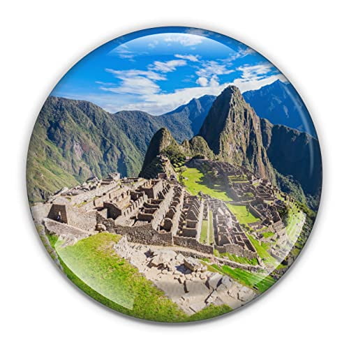 Machu Picchu Peru Paperweight in Gift Box, 3 Inch Crystal Dome, Perfect ...