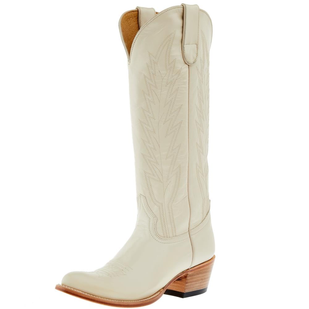 Macie Bean Womens Macie Bean Spacey Gracey Cream 15 Almond Toe Boot 6 B ...