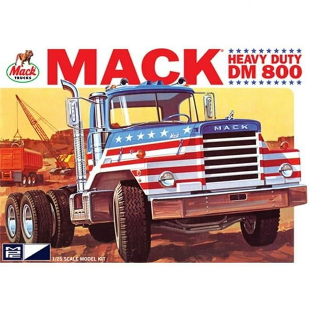 Mack DM800 Semi Tractor Plastic Model Kit - Walmart.com