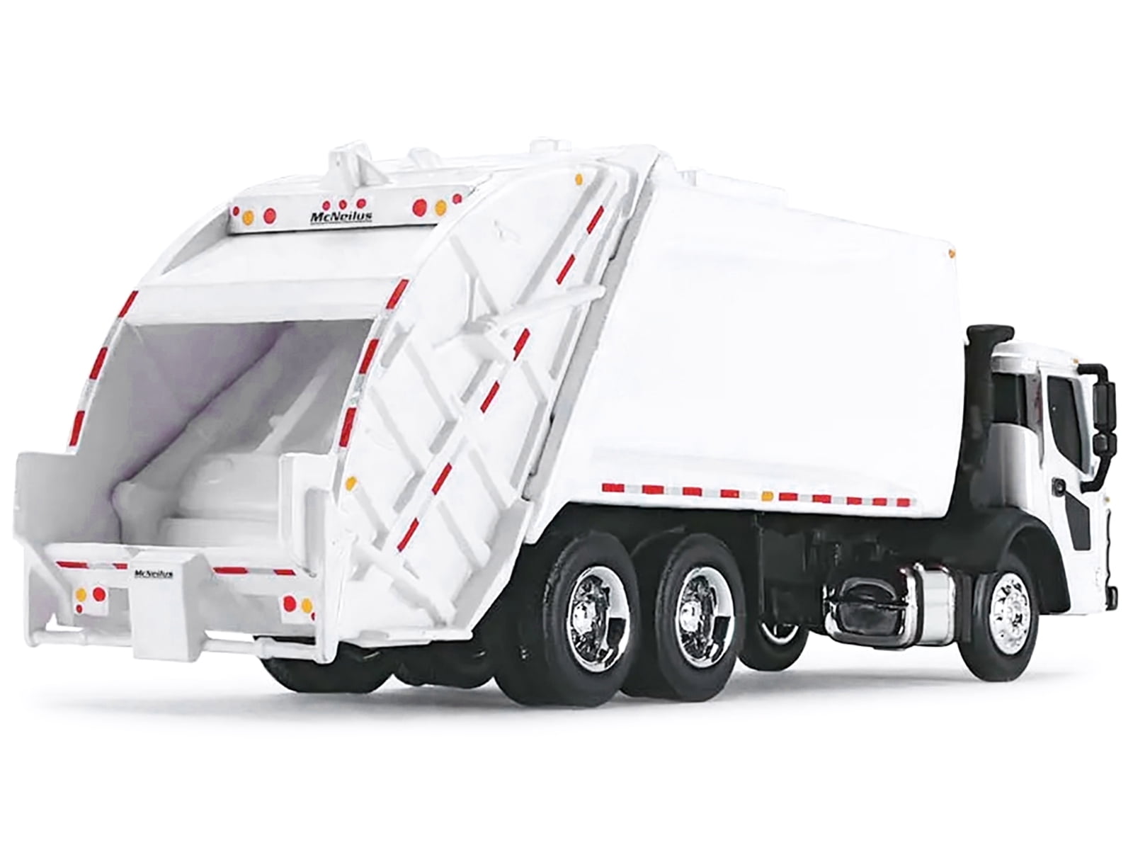 Mack LR with McNeilus Rear Load Refuse Body White 1/87 (HO) Diecast ...