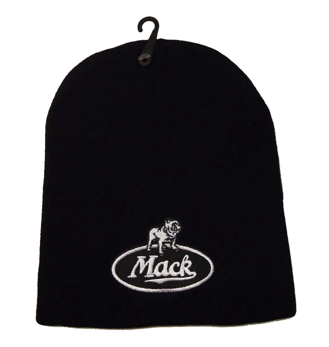 Mack Trucks Black & Silver Embroidered Logo Winter Beanie Cap - Walmart.com