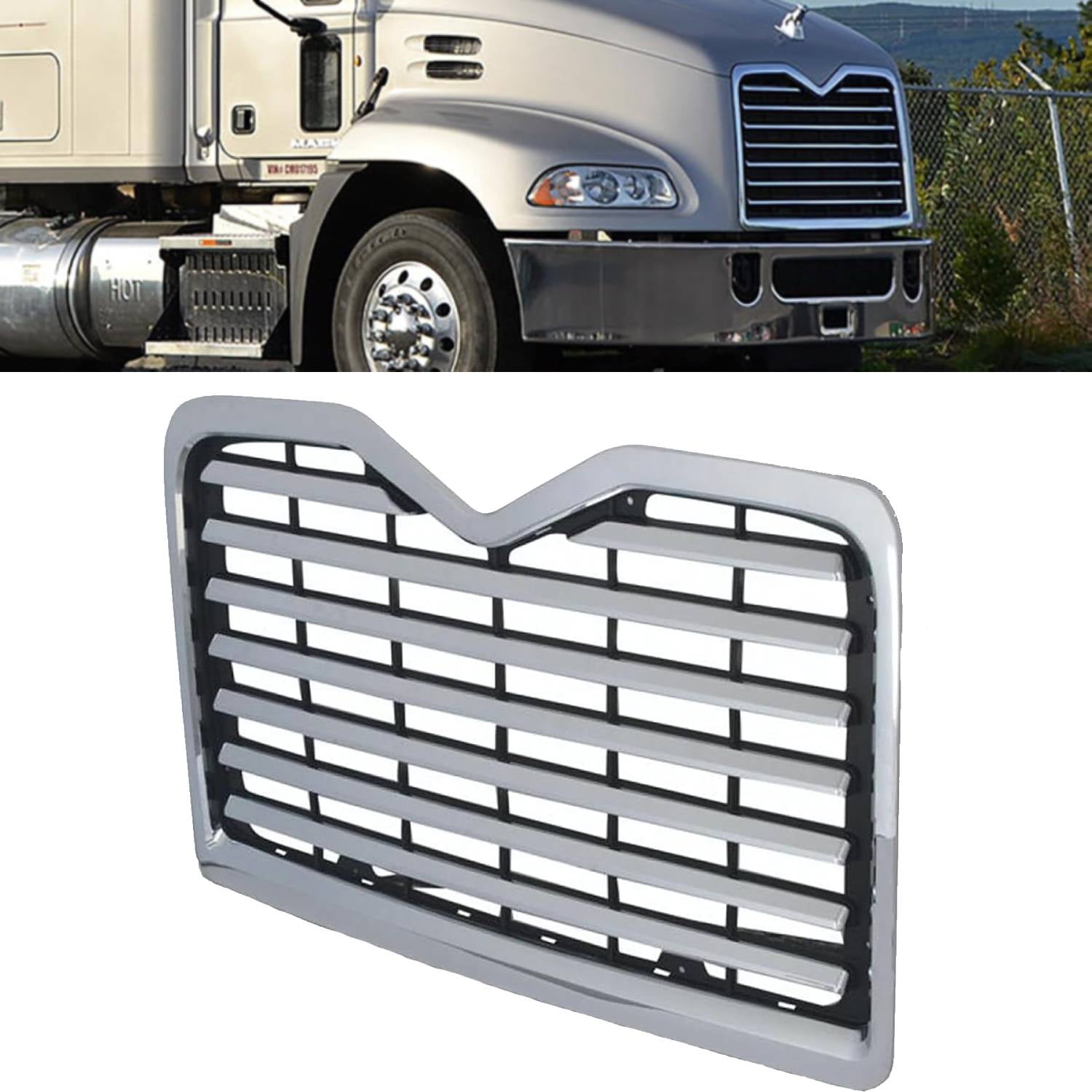 Mack Vision Pinnacle CX 2002-2016 Chrome Grille w/out Bug Screen ...