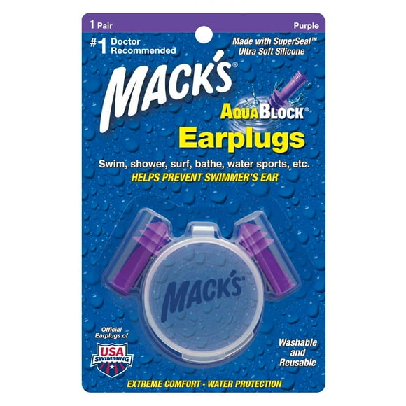 Mack's Ear Plugs in Ear Care - Walmart.com