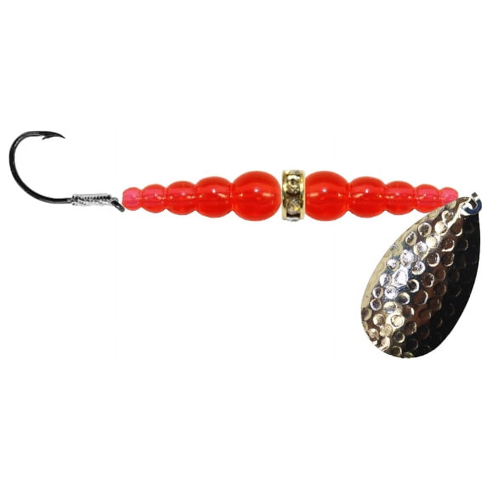 Mack's Lure Wedding Ring Spinner Classic Series Hammered Nickel Flo ...