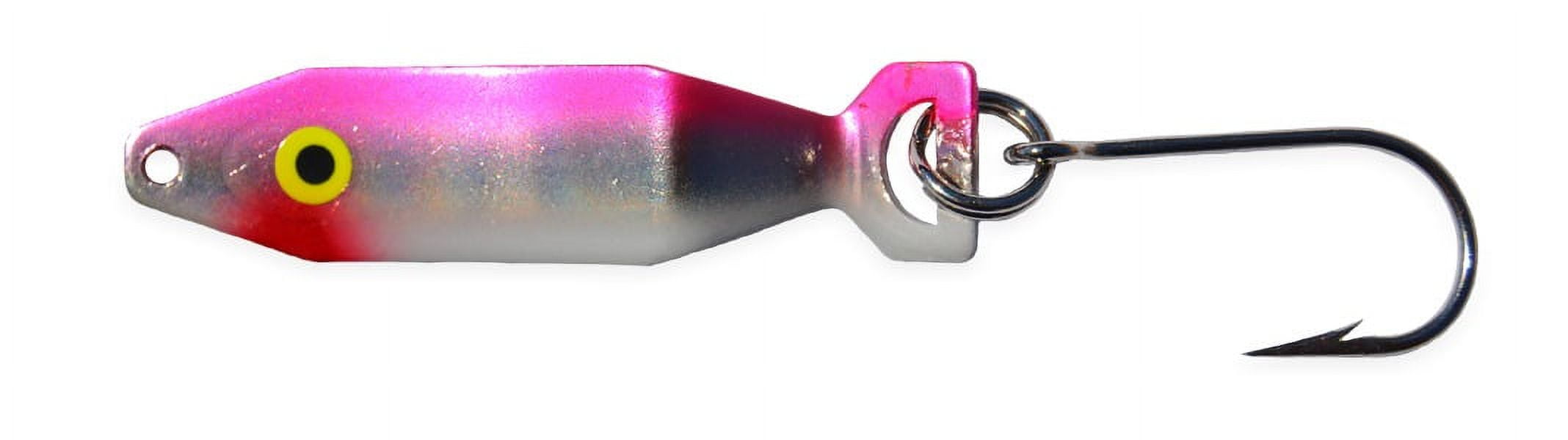Mack's Lure Hum Dinger Precious Metal Silver/Pink #4 hk 1 3/4" 1/8oz ...