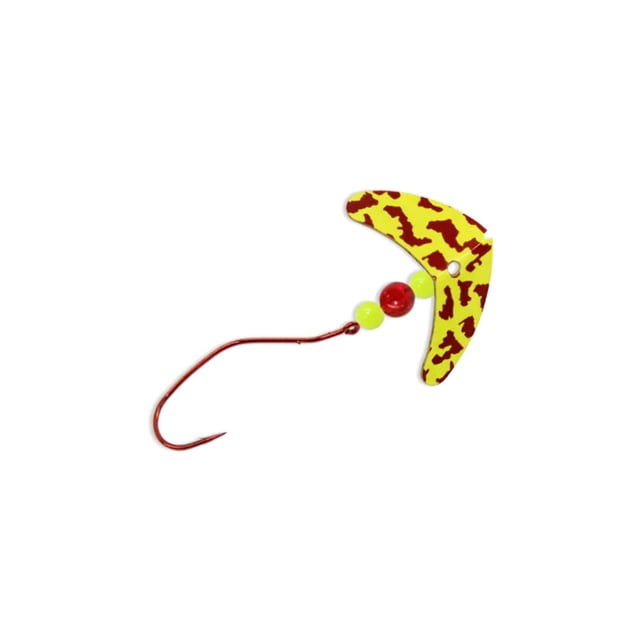 Mack's Lure Smile Blade Slow Death Rig Chartreuse Red Tiger Ylw Chrt Fl ...