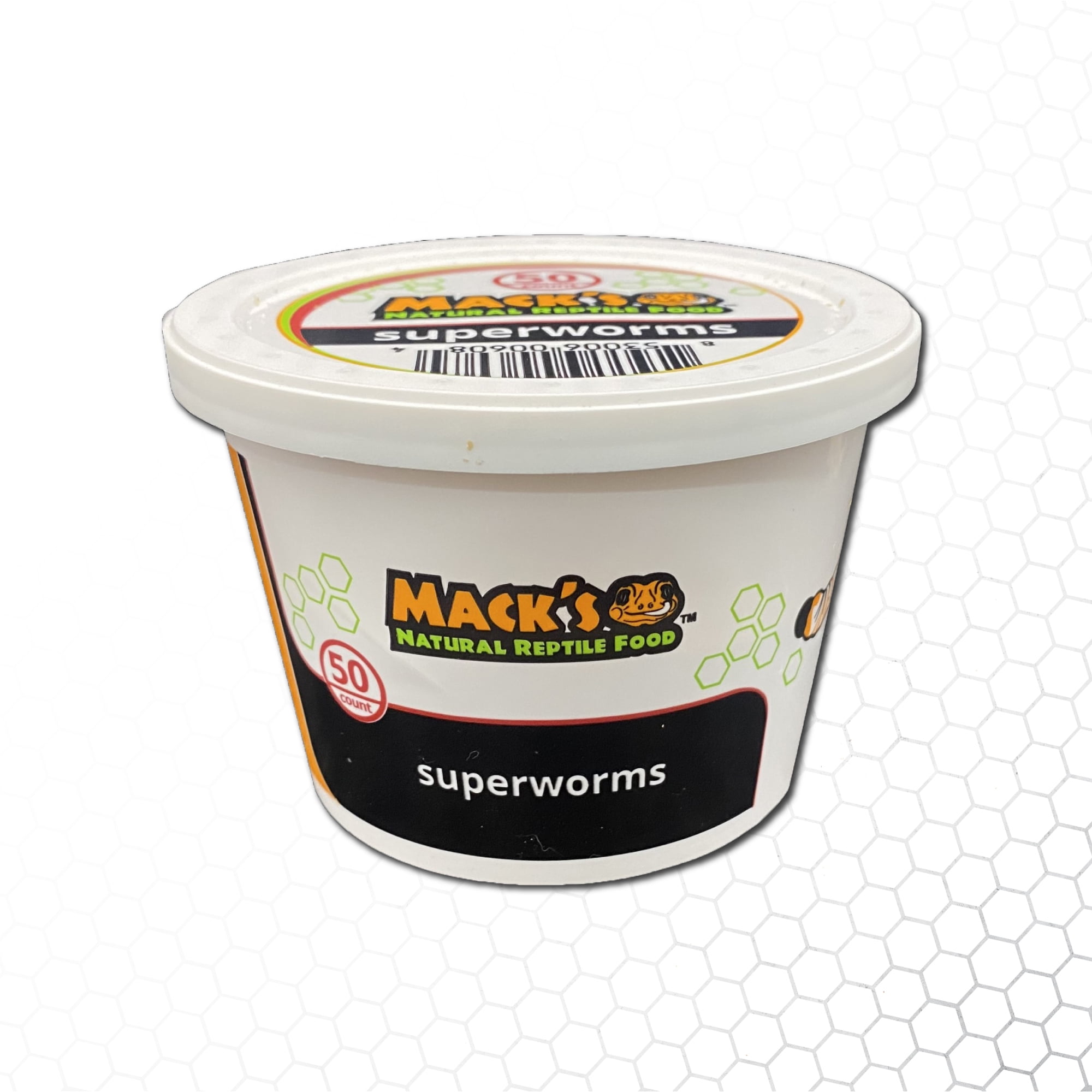 Mack's Natural Reptile Food 1 x Cup of 50 Large Superworms - Walmart.com