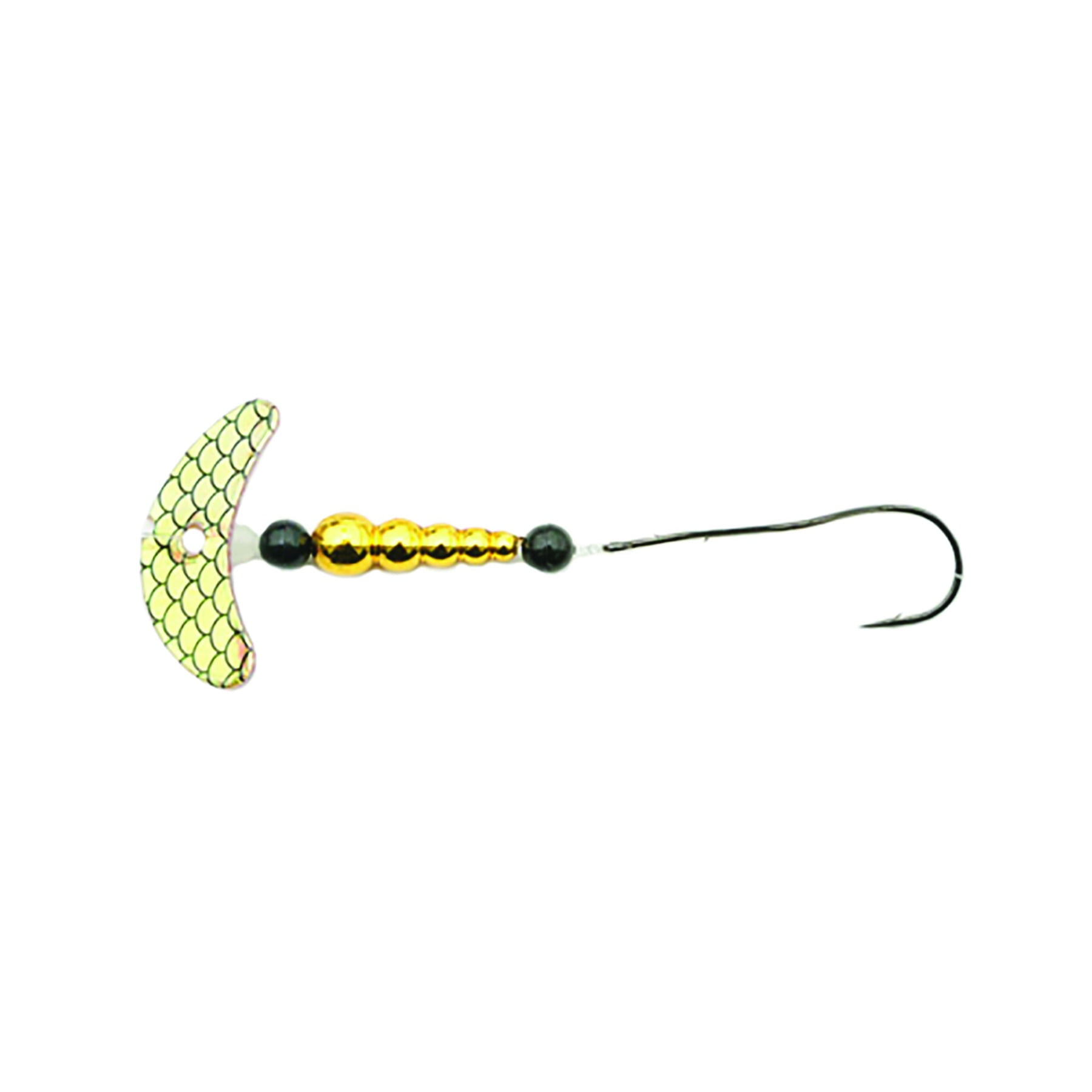 Mack's Lure Smile Blade Super Slow Death Rig Gold Black Scale Gold ...