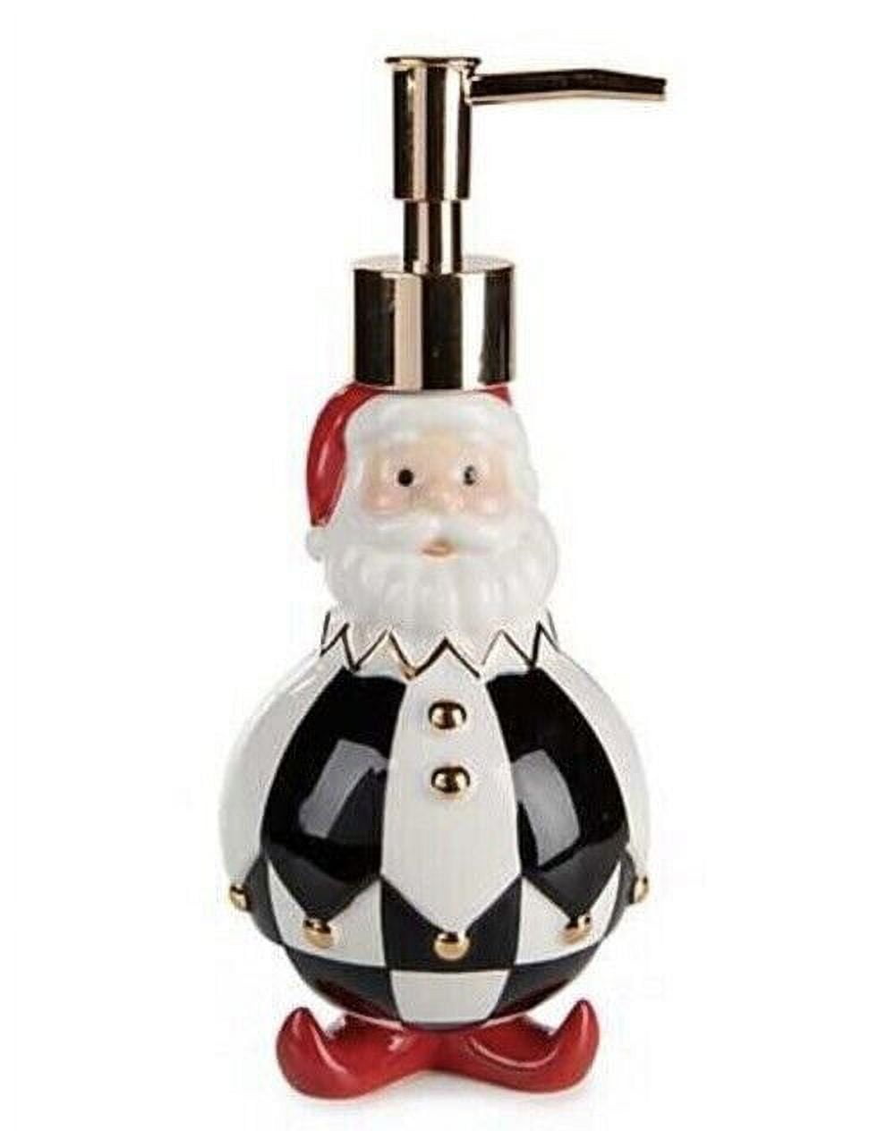 Mackenzie Childs Jester Santa Soap Dispenser - Walmart.com