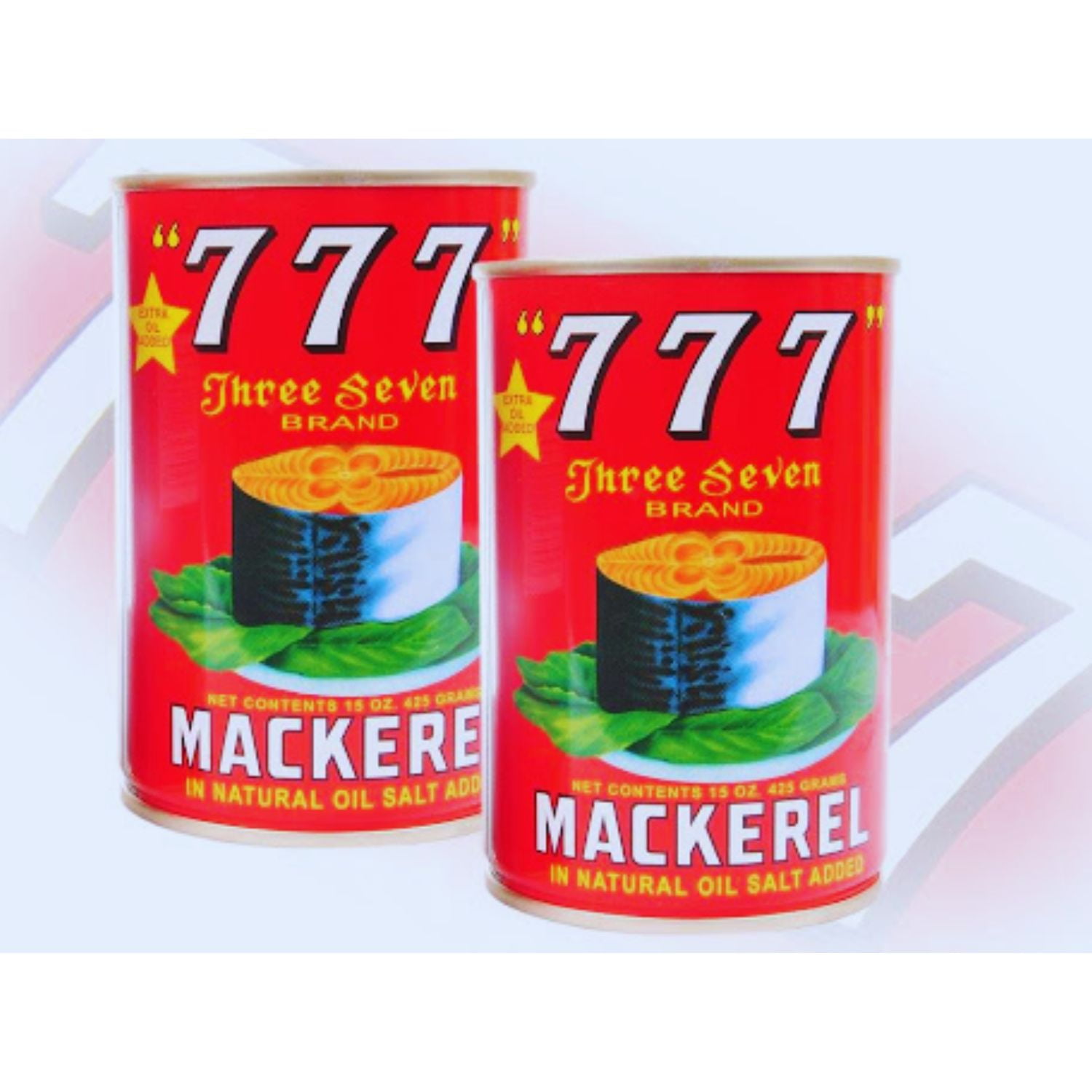 777 Mackerel in Natural Oil (2 Pack x 15 Oz Can EA) - Walmart.com