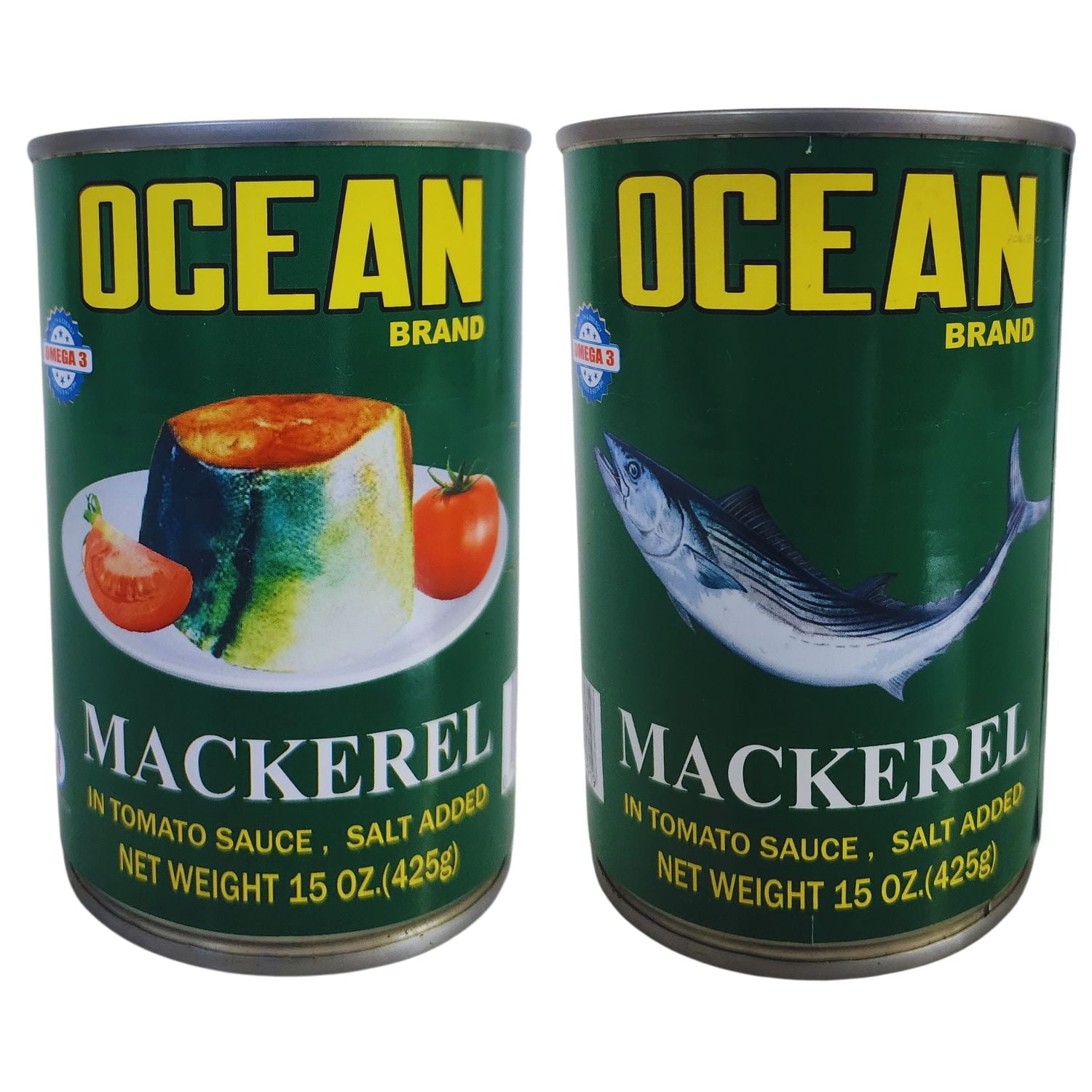 Mackerel in Tomato Sauce - Ocean Brand - 2 pack x 425g each - Salt ...