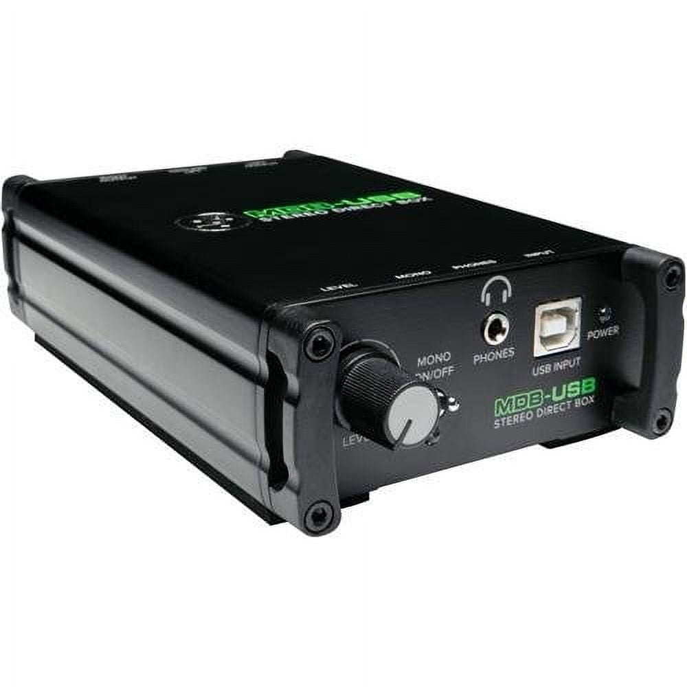 Mackie 2049174 MDB-USB Stereo Direct Input Box - Walmart.com