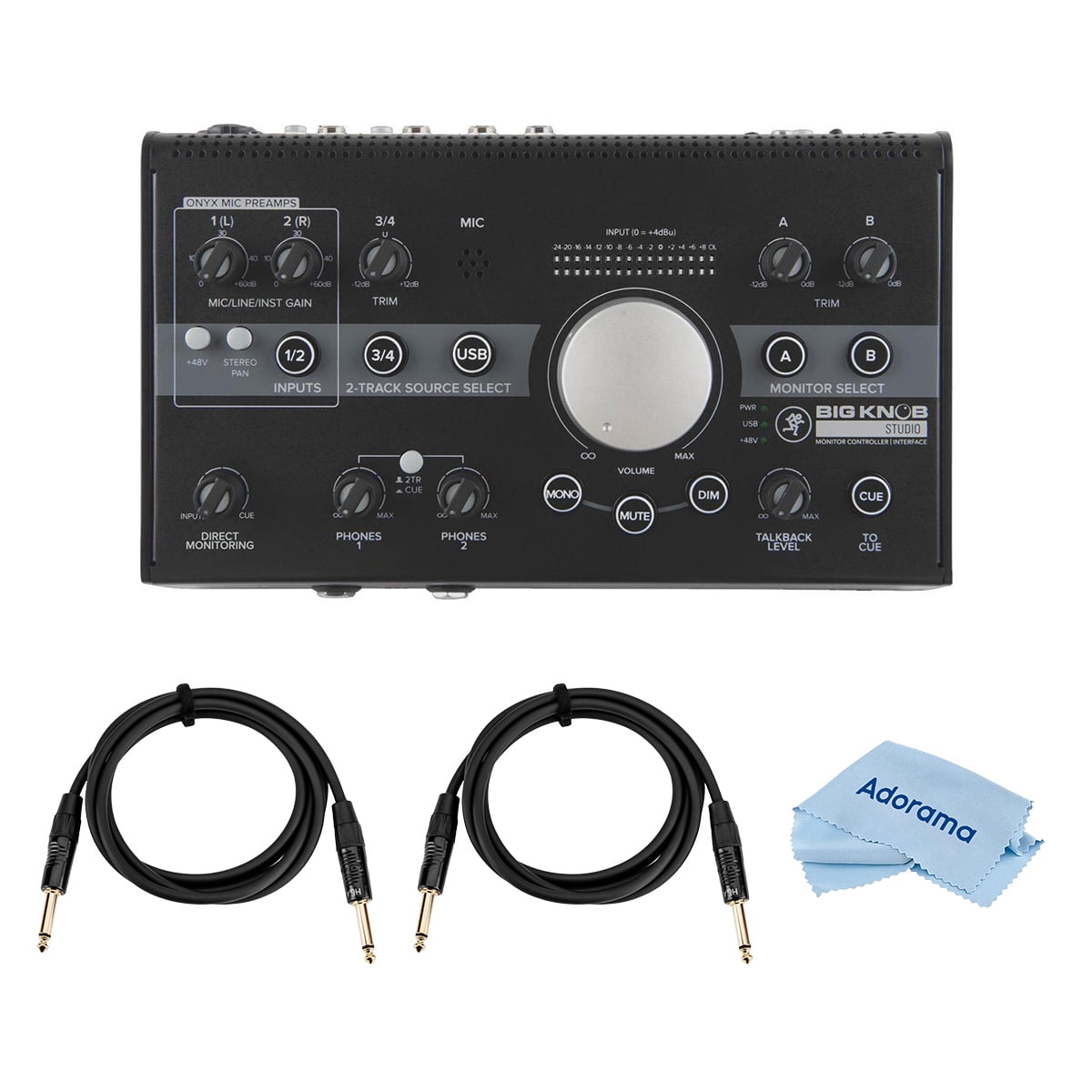 Mackie Big Knob Studio Monitor Controller and Interface + Software ...
