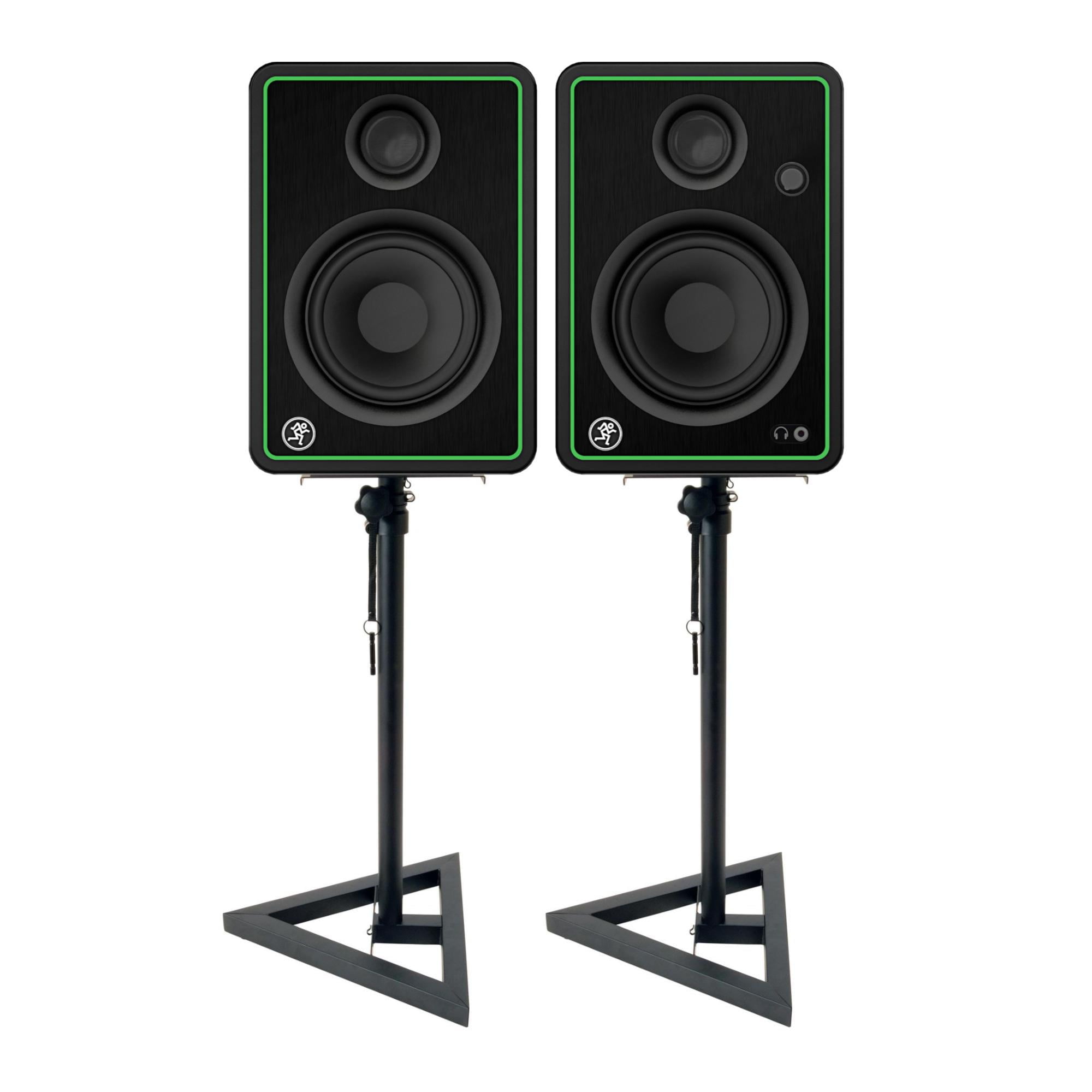 Mackie CR4-XBT 4-Inch Multimedia Monitors with Bluetooth (Pair) Bundle ...