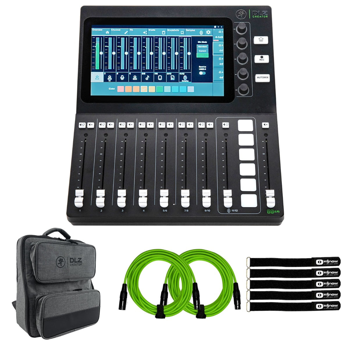 Mackie DLZ Creator Advanced Content Creation Studio with Backpack ...