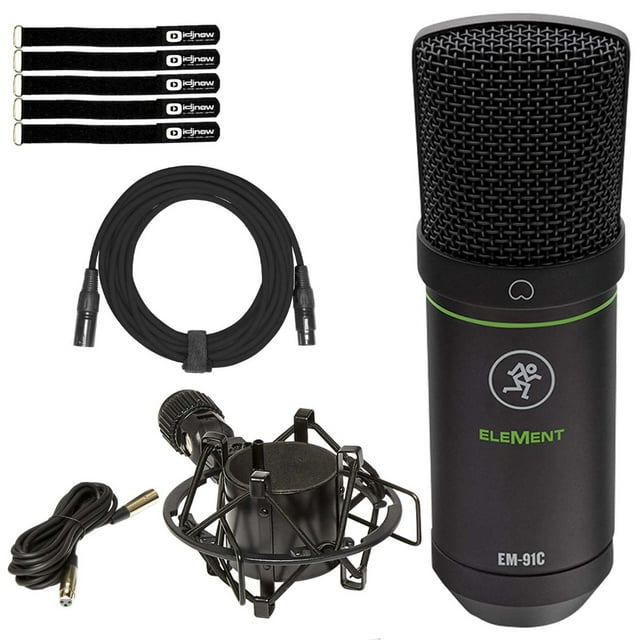 Mackie EM-91C EleMent Series Large-Diaphragm Condenser Microphone with ...