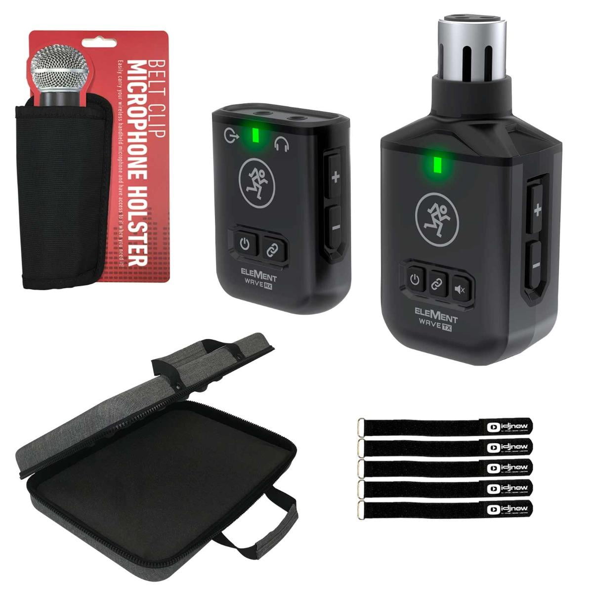 Mackie EleMent Wave XLR Wireless Handheld Microphone System with Belt ...