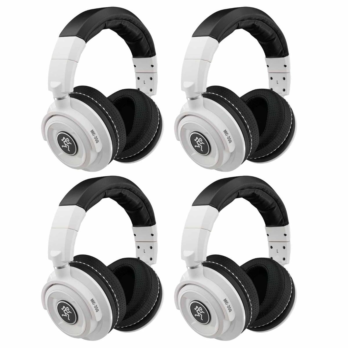 Mackie MC-350 Limited Edition Professional White Closed-Back Headphones ...