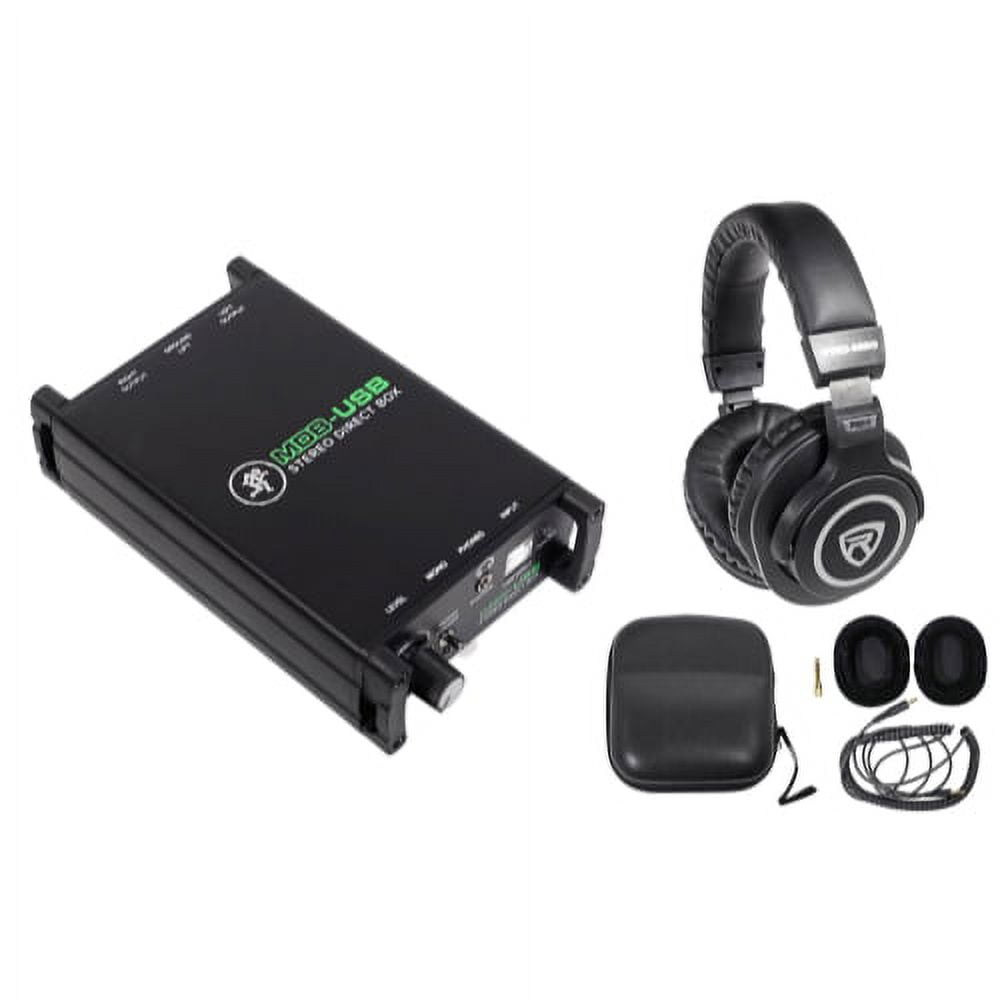 Mackie MDB-USB Stereo USB Direct Box DI Box For PC + Headphones ...