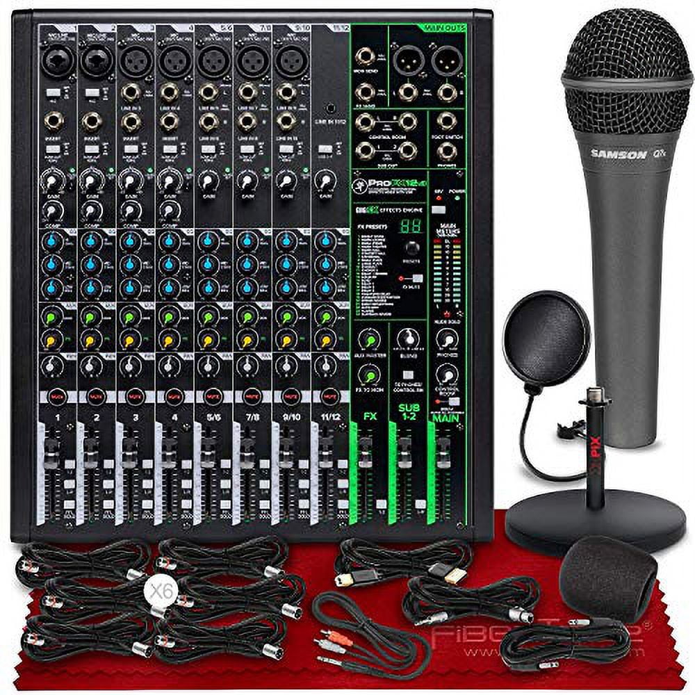 Mackie ProFX12v3 12-Channel Sound Reinforcement Mixer with Built-In FX ...