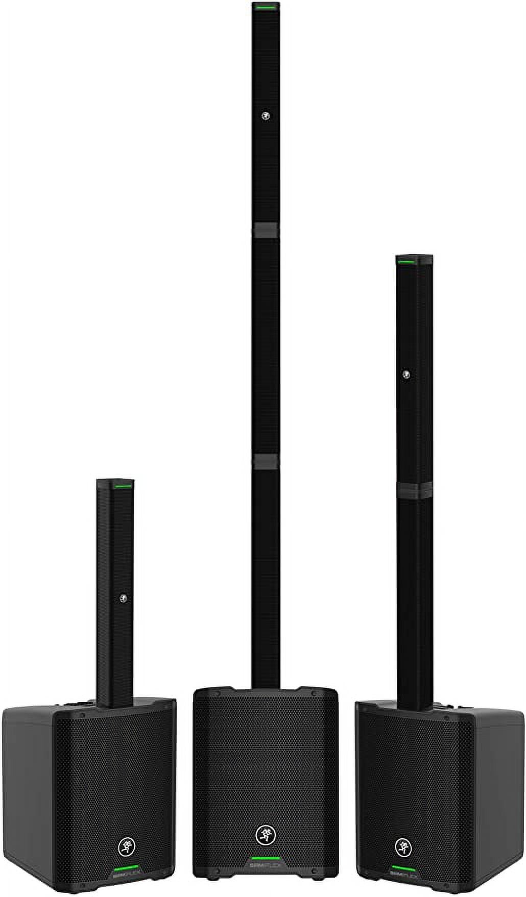 Mackie SRM FLEX Series, Portable Column 6-Channel PA System Flex 1300W ...