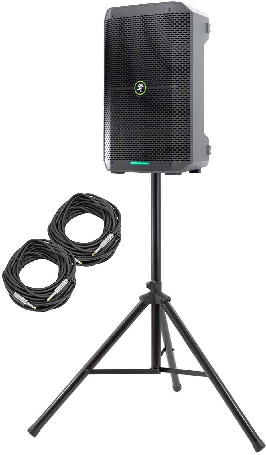 Mackie Thump GO 8" Portable Battery-Powered Loudspeaker +Stand + 2 ...