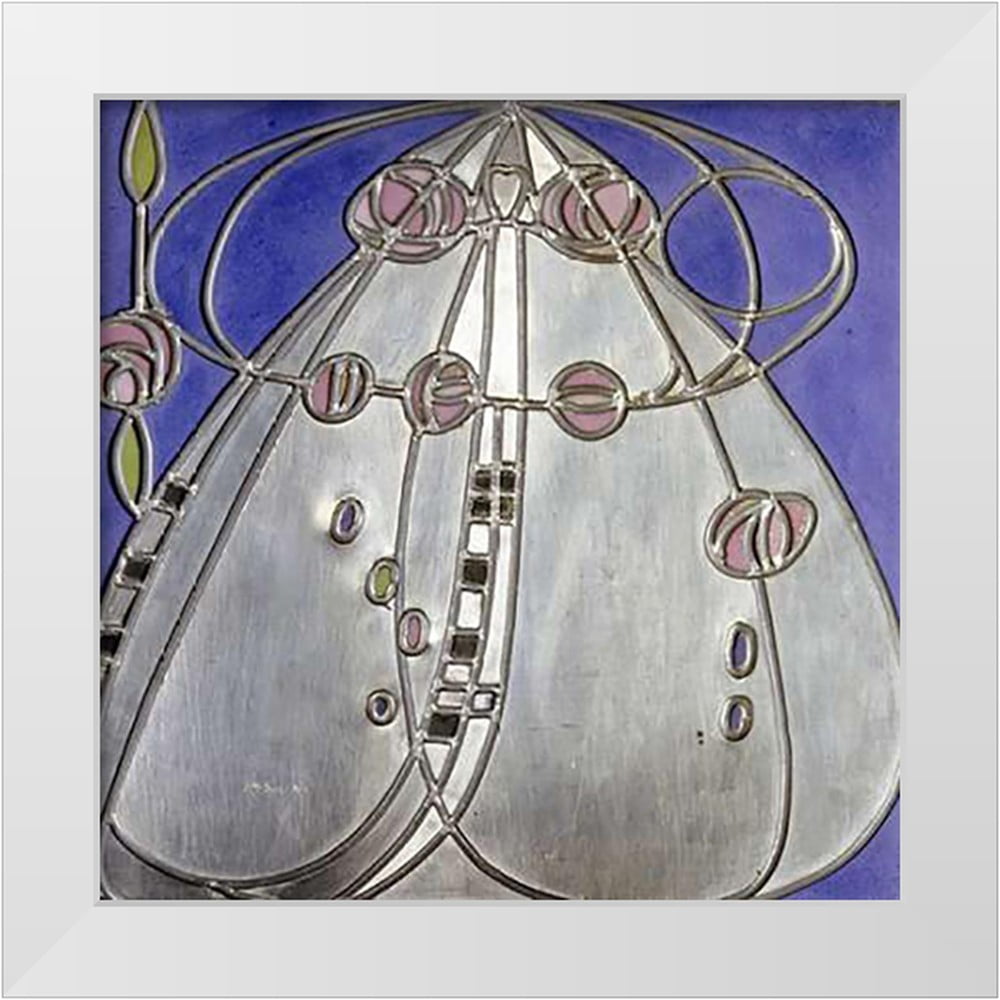 Mackintosh, Charles Rennie 12x12 White Modern Wood Framed Museum Art ...