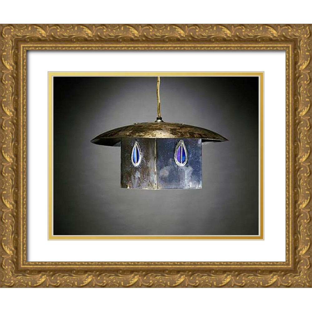 Mackintosh, Charles Rennie 24x19 Gold Ornate Wood Framed with Double ...