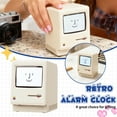 Maclock WB-8 Retro Pixel Alarm Clock 1984 80s Computer Style Electronic ...