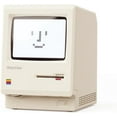 Maclock WB-8 Retro Pixel Alarm Clock, 1984 Computer-Inspired USB Desk ...