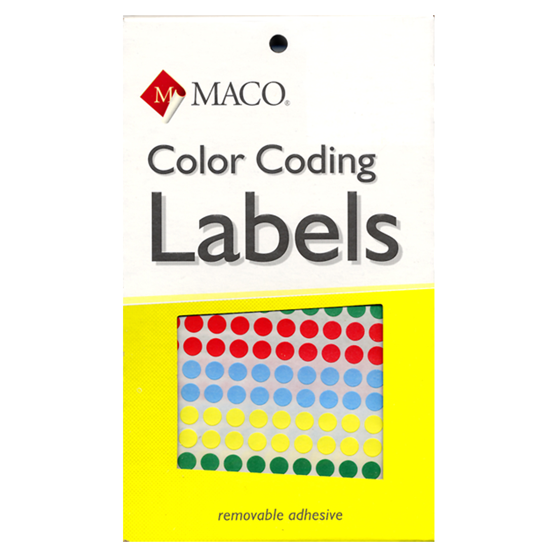Maco 1/4" Color Coding Labels - Walmart.com