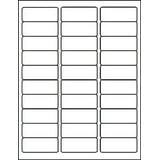 Maco Laser/Ink Jet White Address Labels, 1 x 2-5/8 Inches, 100 Sheets ...