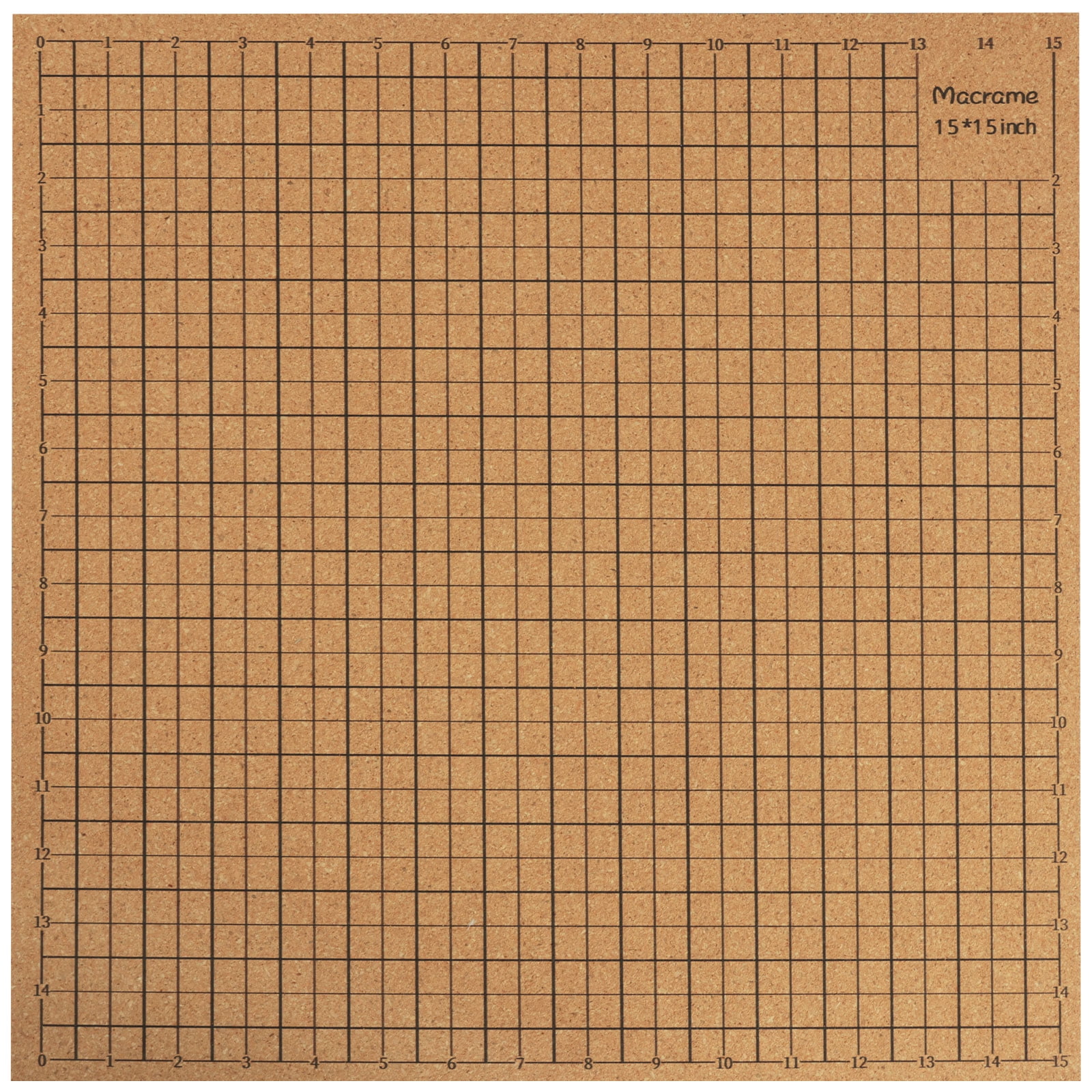 Macrame Board with Grids Double Sided Macrame Project Board with 50 T ...