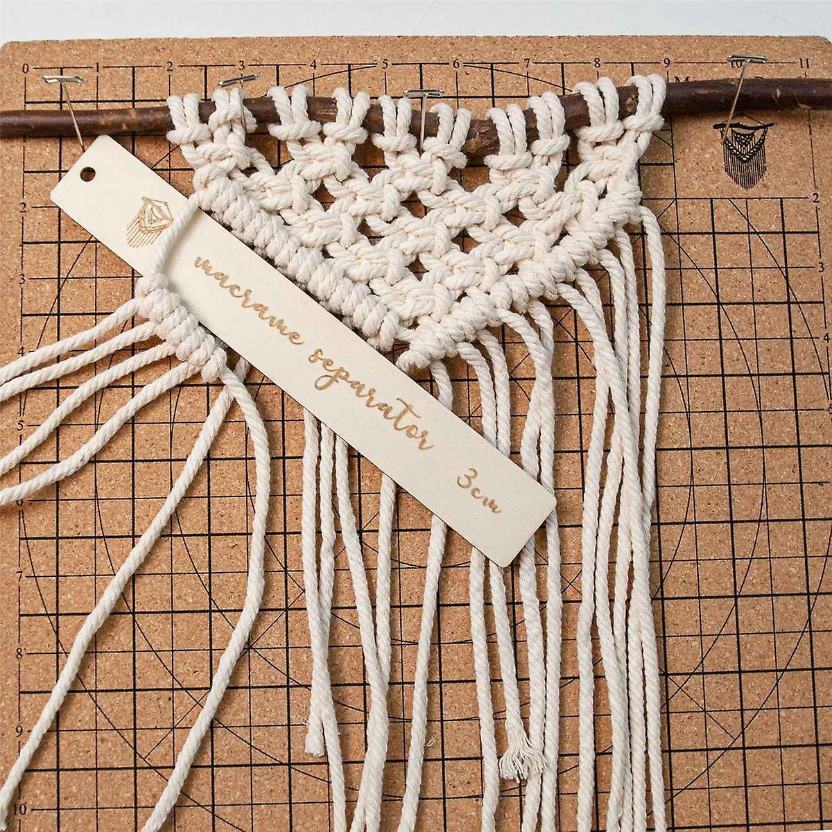 Macrame Board with Pins,Double Side Macrame Project Board with Grids ...
