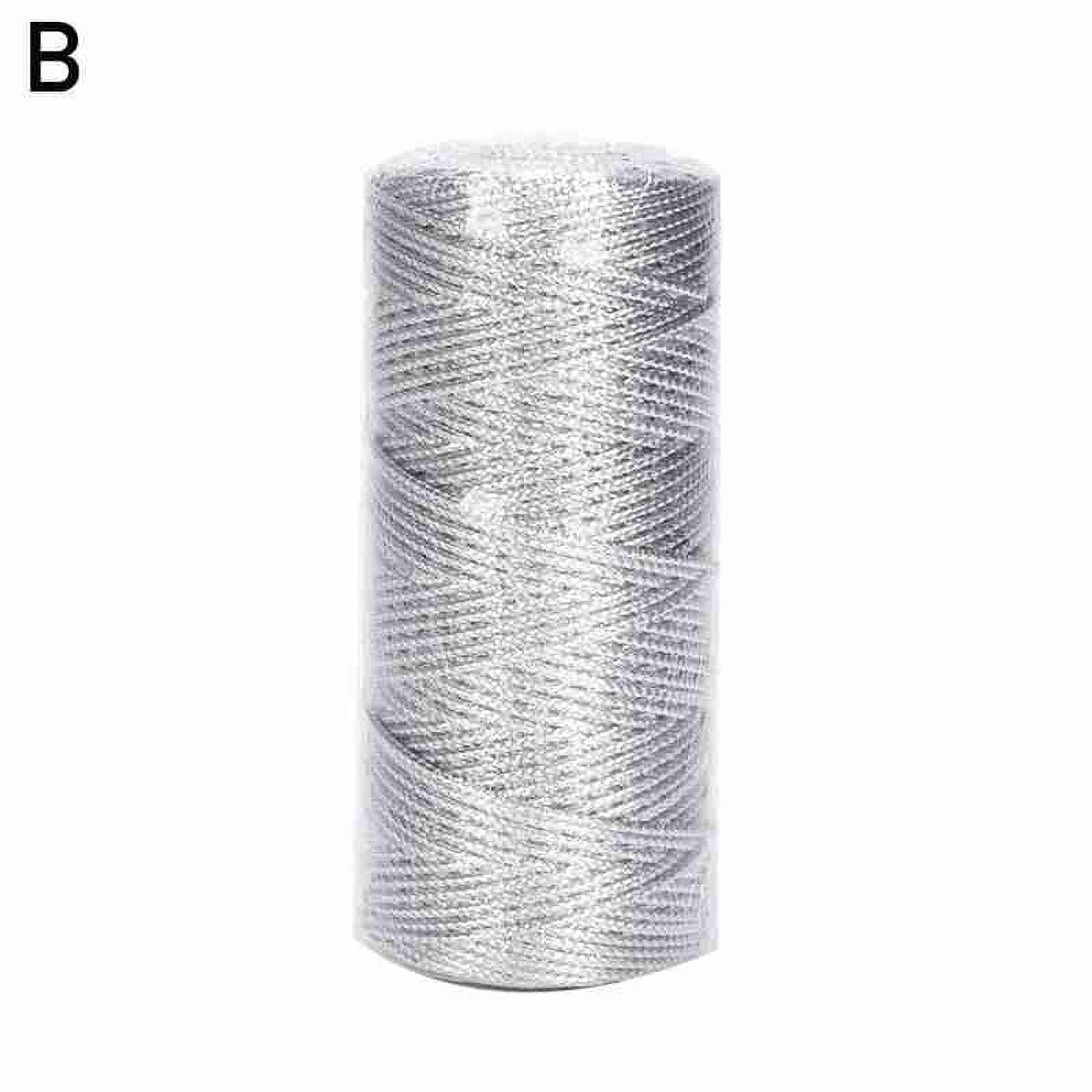 Macrame Cord Rope Ribbon Crafts DIY Gold Silver Rope String For Sewing ...