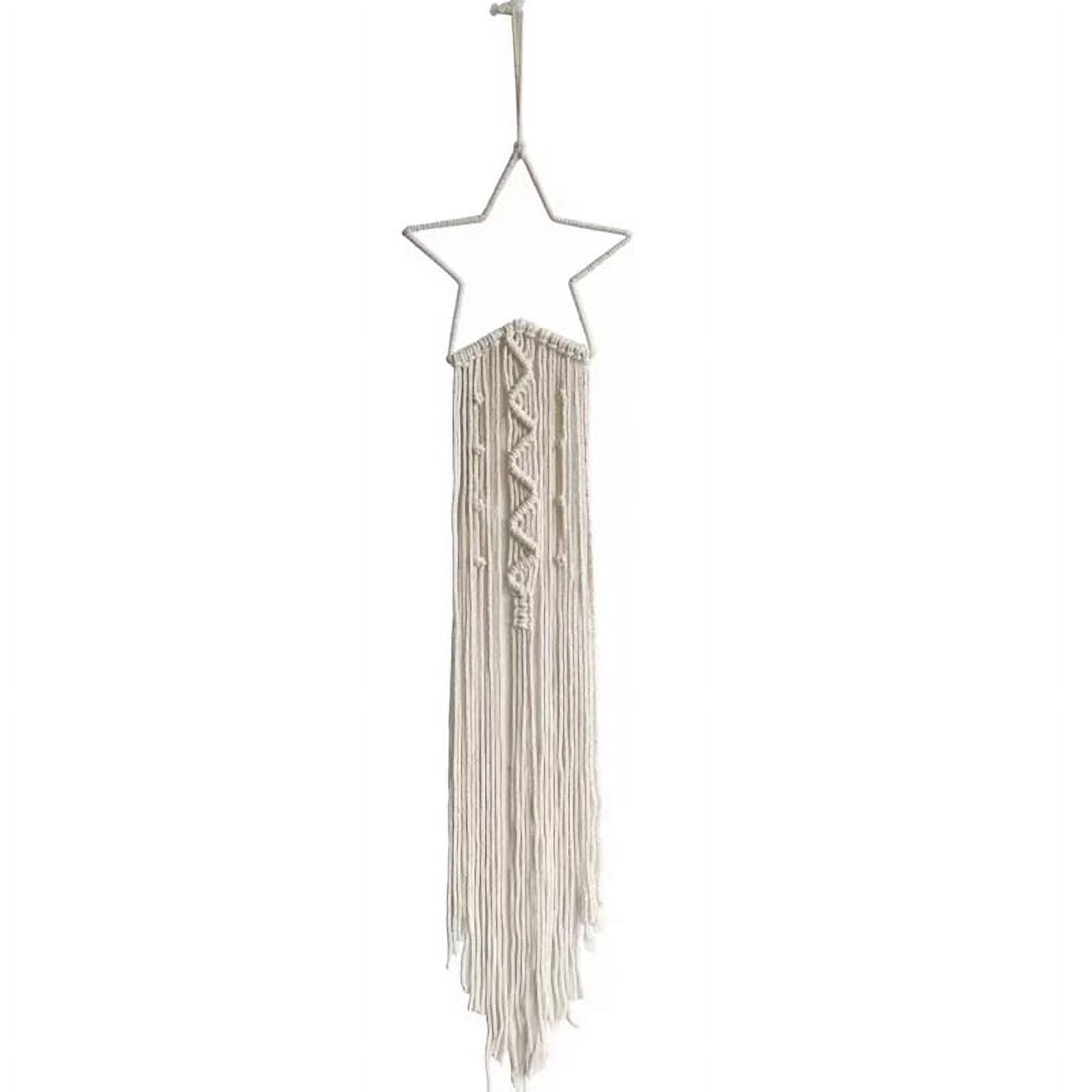 Macrame Dream Catcher Boho Home Decor Moon Ramadan Decoration Macrame ...