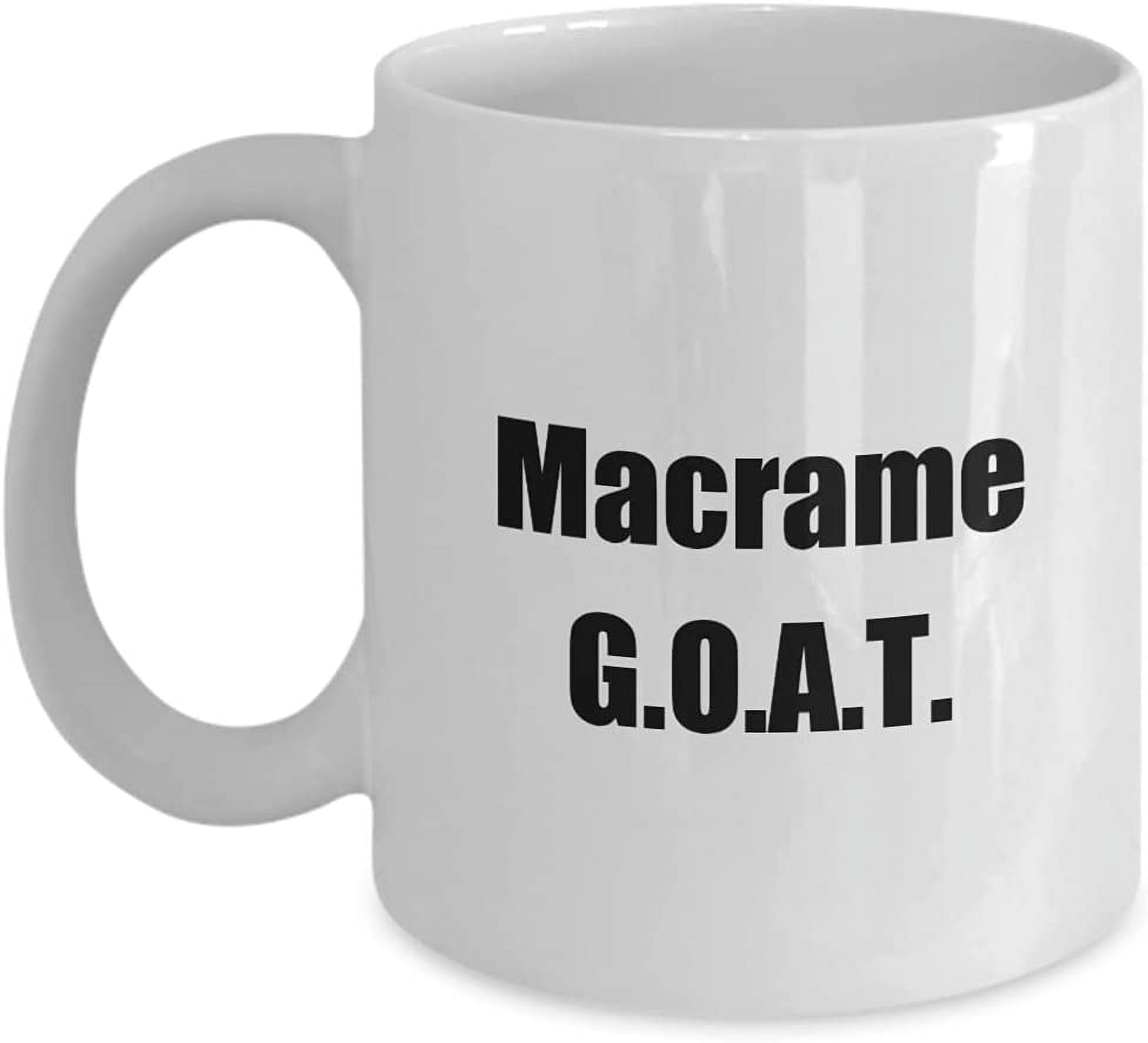 Macrame G.O.A.T. Greatest of All Time Coffee Mug - Walmart.com