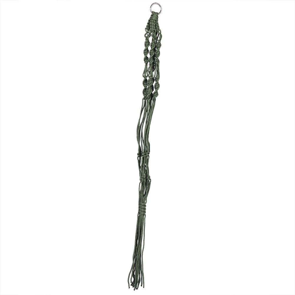 Macrame Plant Hanger Army green - Walmart.com