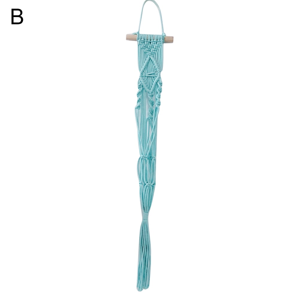 Macrame Plant Hangers Plant Holder Basket Cotton Jute Rope Indoor ...