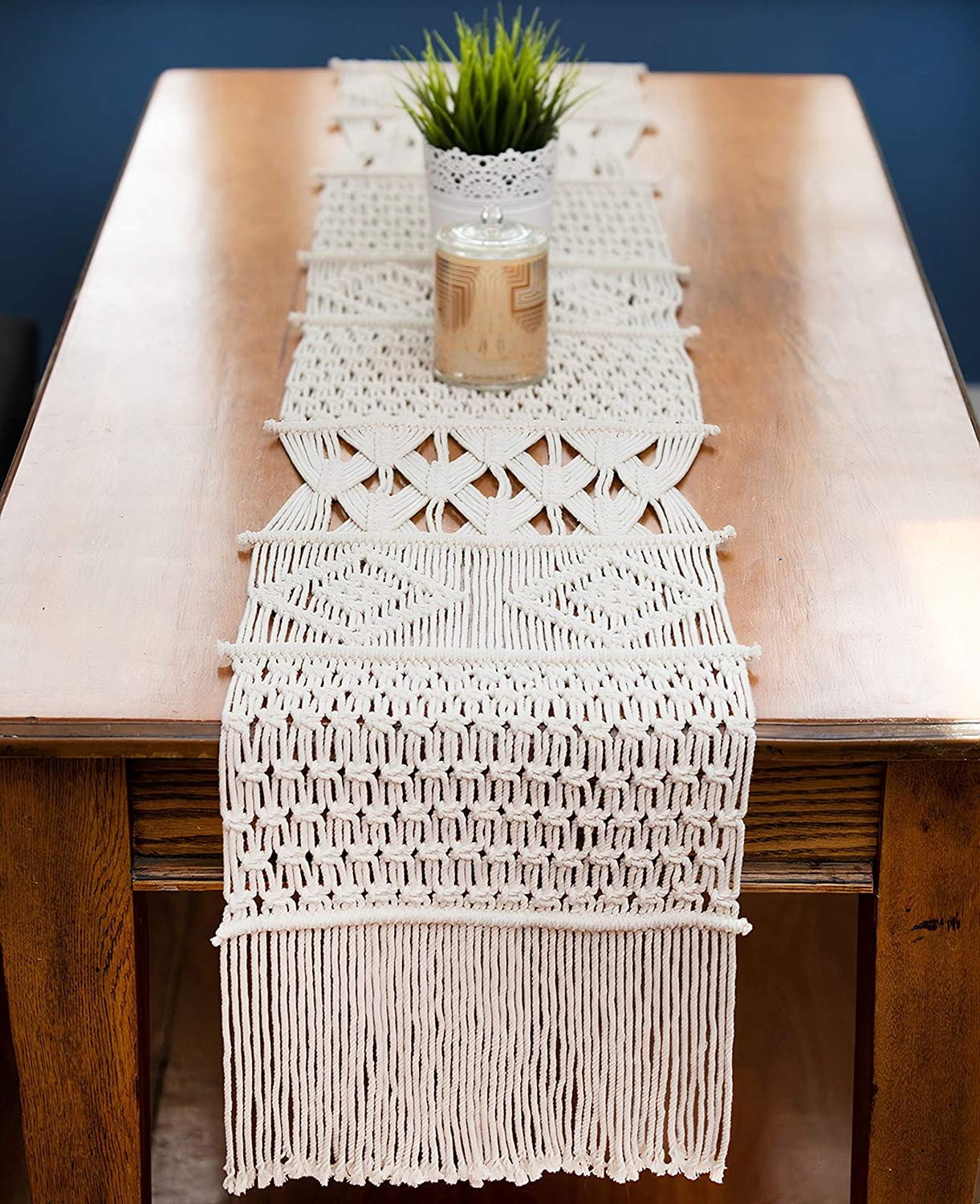 Macrame Table Runner, Boho Table Runner, Perfect for Bohemian Decor ...