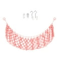 Macrame Toy Storage Net Handwoven Rope Wall Hanging Organizer For Kids ...