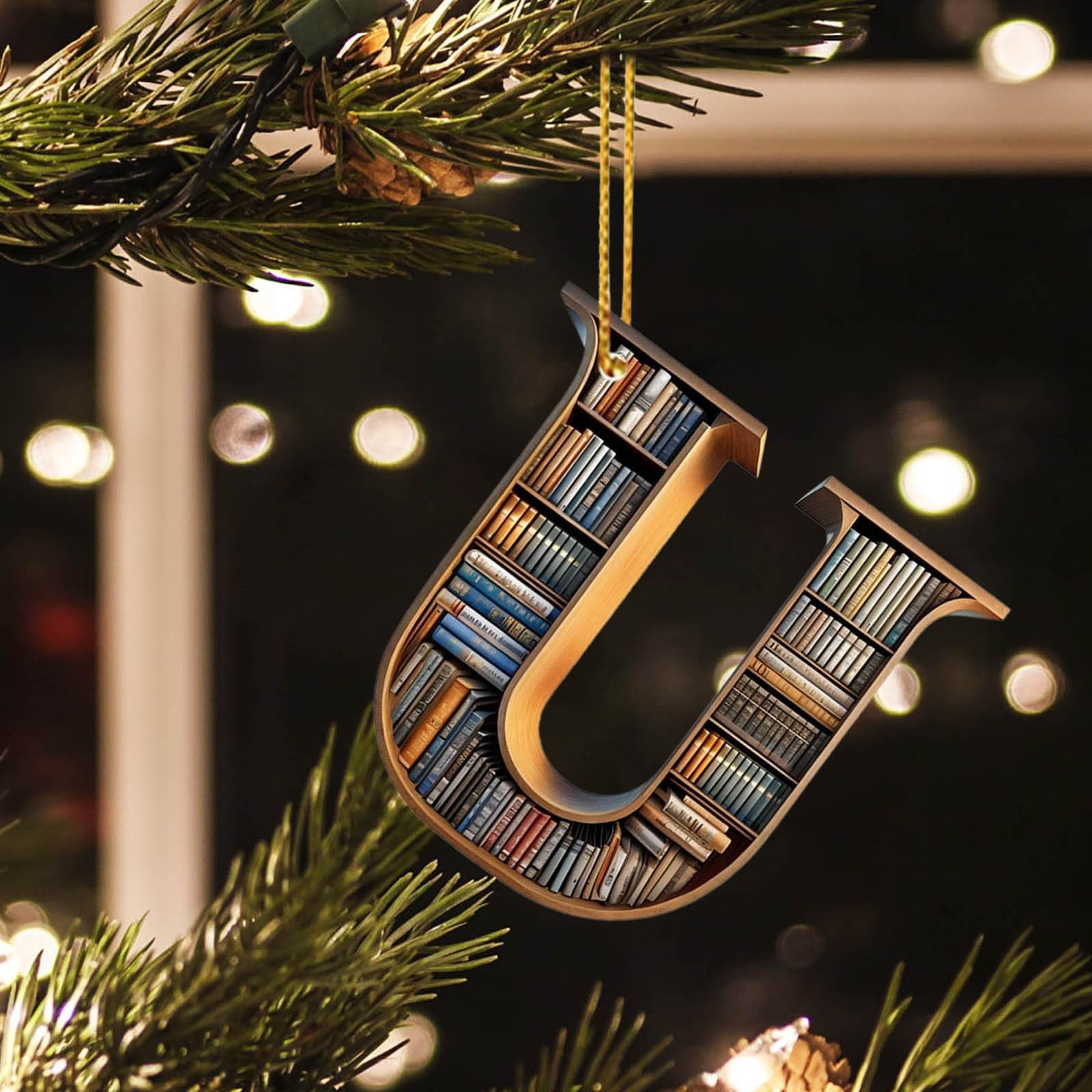 Macrame wall hanging 26 Letters Christmas Tree Decorations Christmas ...