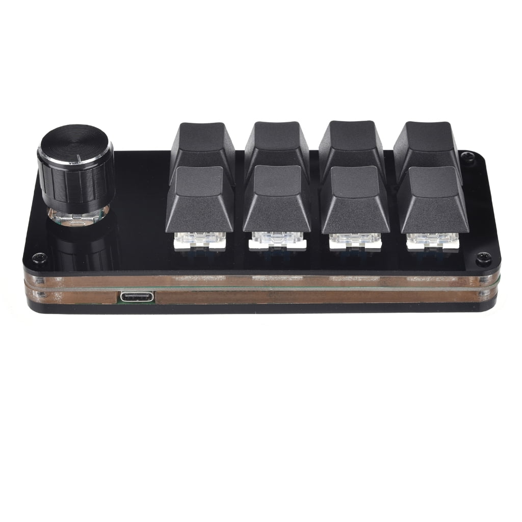 Macro Keyboard Programming Keypad 8 Key 1 Knob Mechanical Keyboard Mini Button Pad For Hot Swap ...
