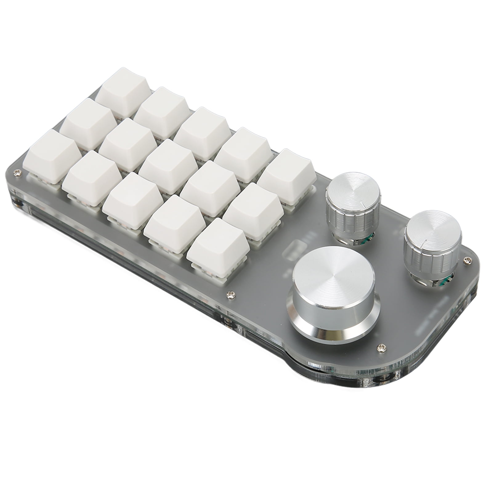 Macro Mechanical Keyboard, Programmable Keypad RGB Type C To USB Multifunctional Plug And Play ...