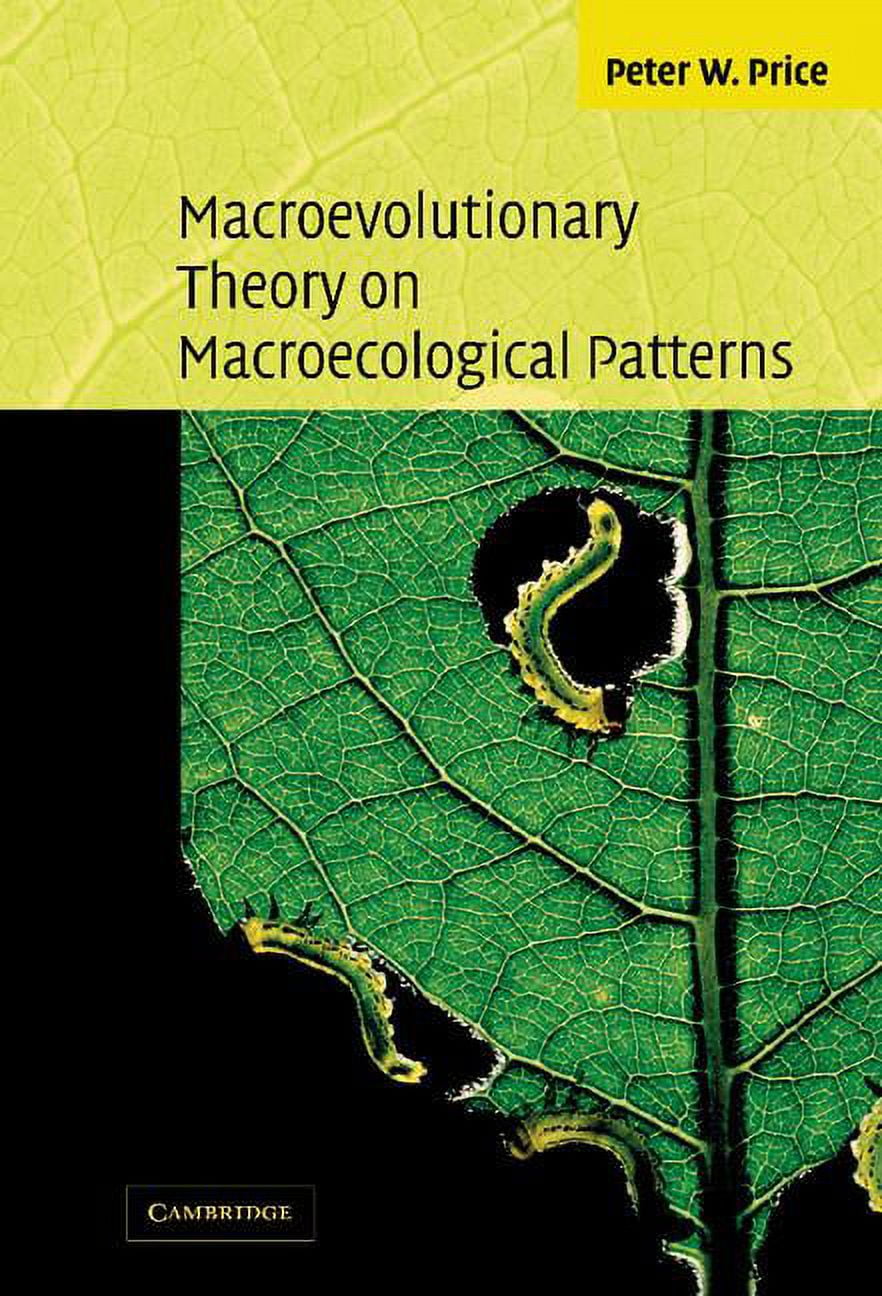 Macroevolutionary Theory on Macroecological Patterns, (Hardcover ...
