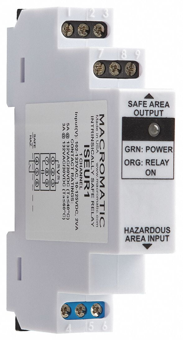 Macromatic GenPurposeRelay, In10-125VAC/102-132VDC ISEUR1 - Walmart.com
