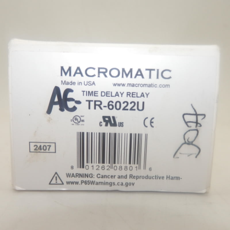 Macromatic TR-6022U 240V 10A Time Delay Relay - Walmart.com